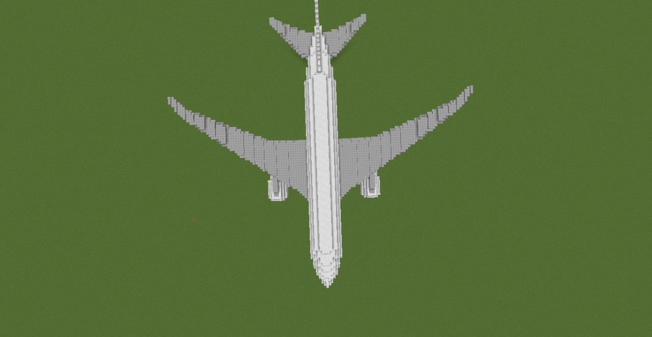 Boeing 787-8 Minecraft Map
