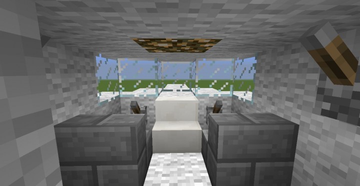 Boeing 787-8 Minecraft Map