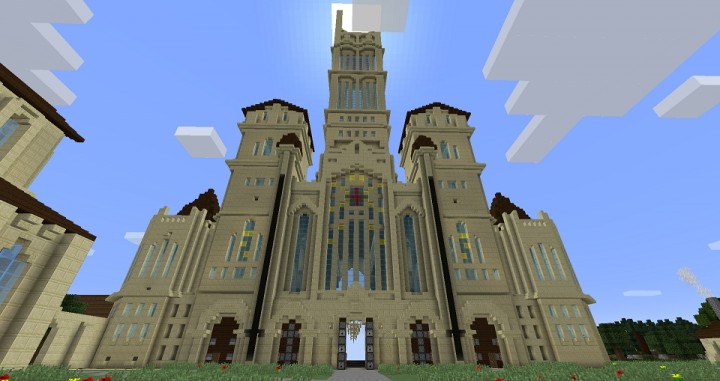 All Hallows Abbey Minecraft Map