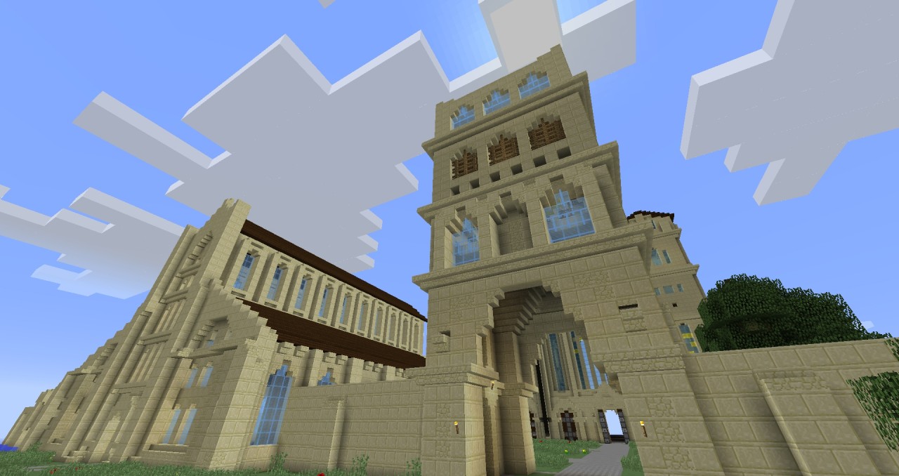 All Hallows Abbey Minecraft Map