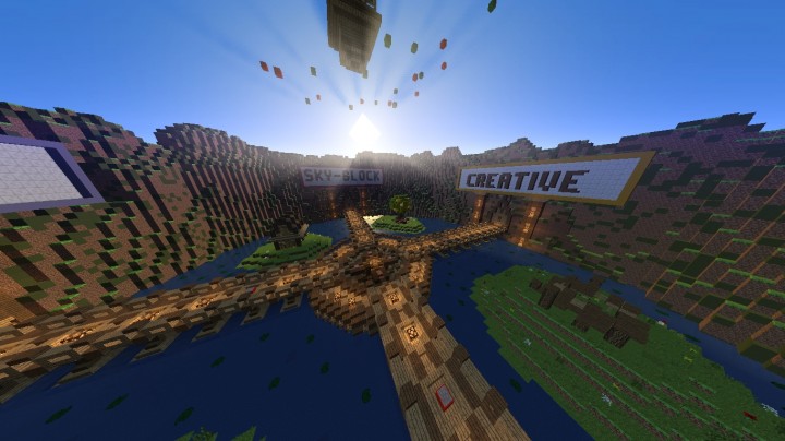 Hell Server Hub Minecraft Map