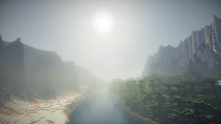 Desert & Vally Minecraft Map