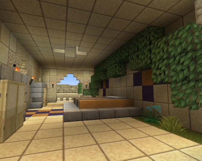 Magnific Desert Manor Minecraft Map