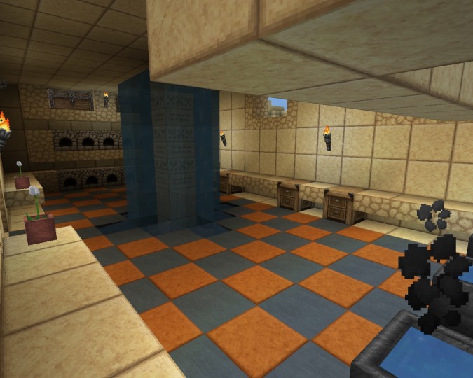 Magnific Desert Manor Minecraft Map