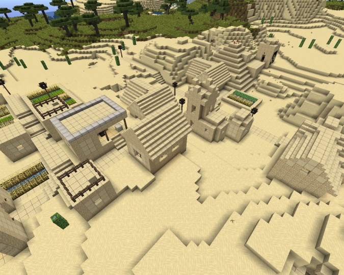 Magnific Desert Manor Minecraft Map