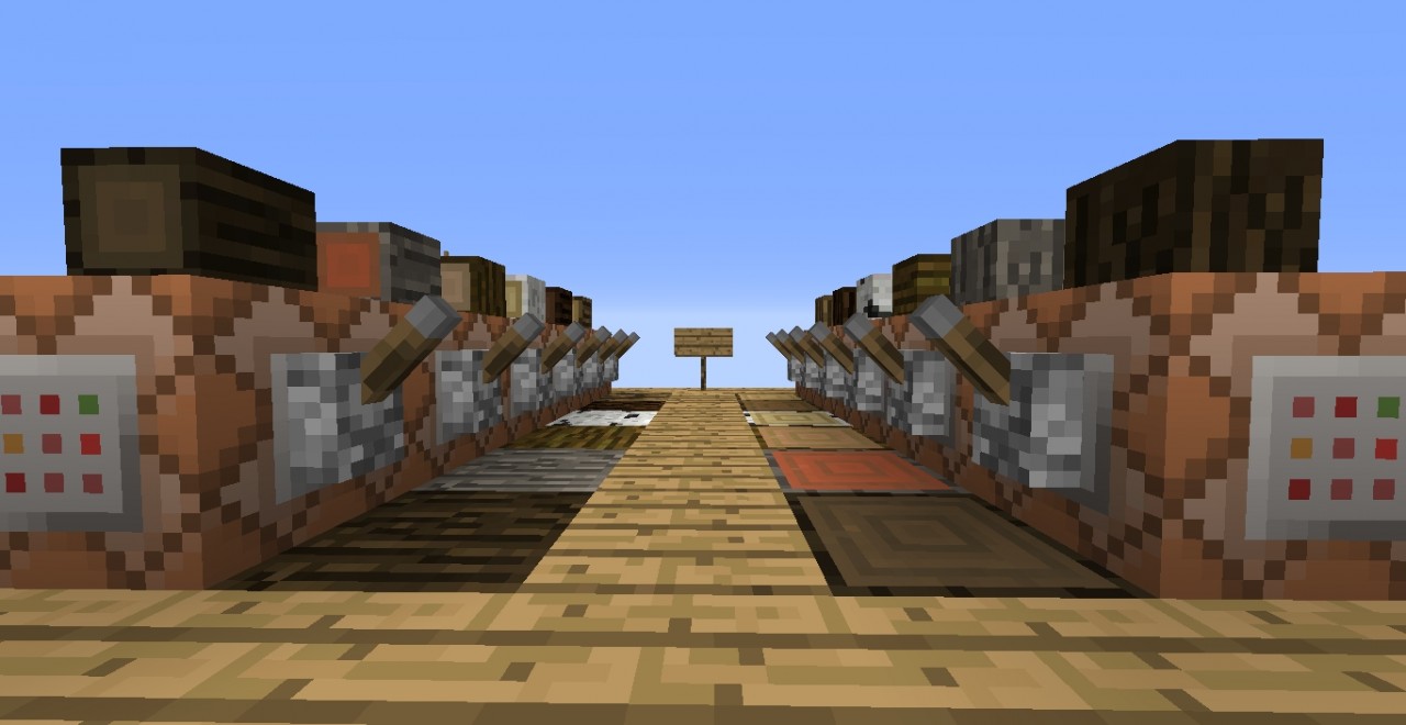Player Heads - Wooden Logs Minecraft Map