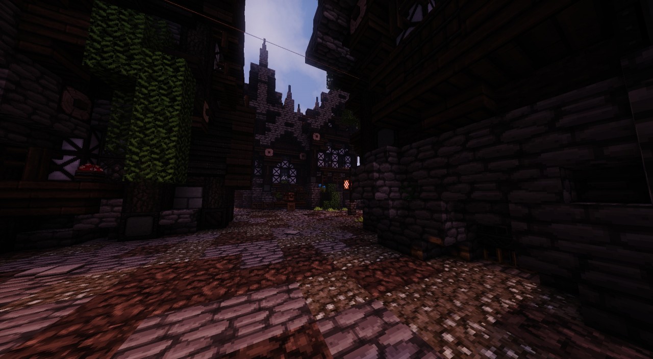 Small Medieval District Minecraft Map