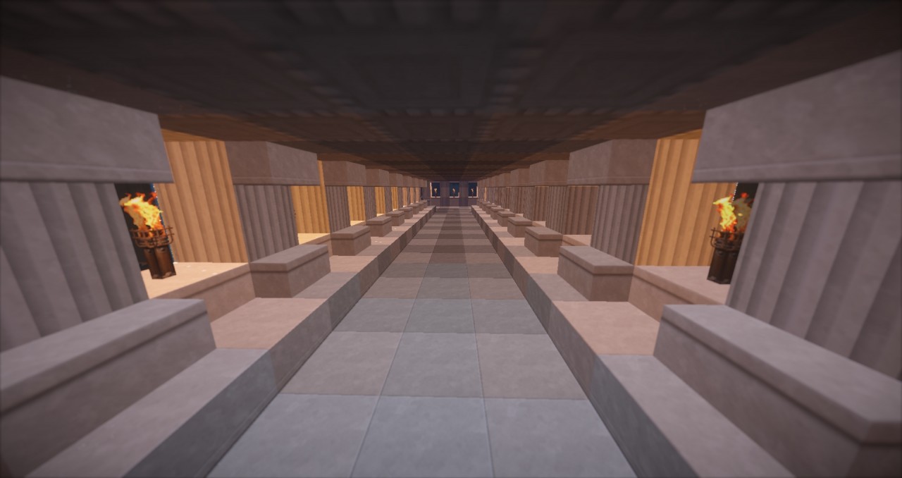 Water Covered Walkway Template (corner) Minecraft Map