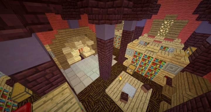 Khandro the flying temple Minecraft Map