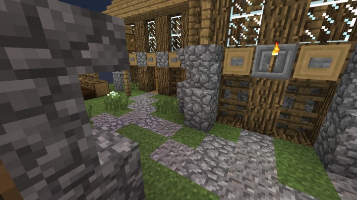 Floating Settlement Minecraft Map