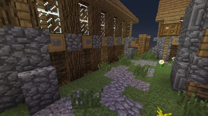 Floating Settlement Minecraft Map