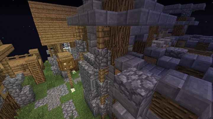 Floating Settlement Minecraft Map