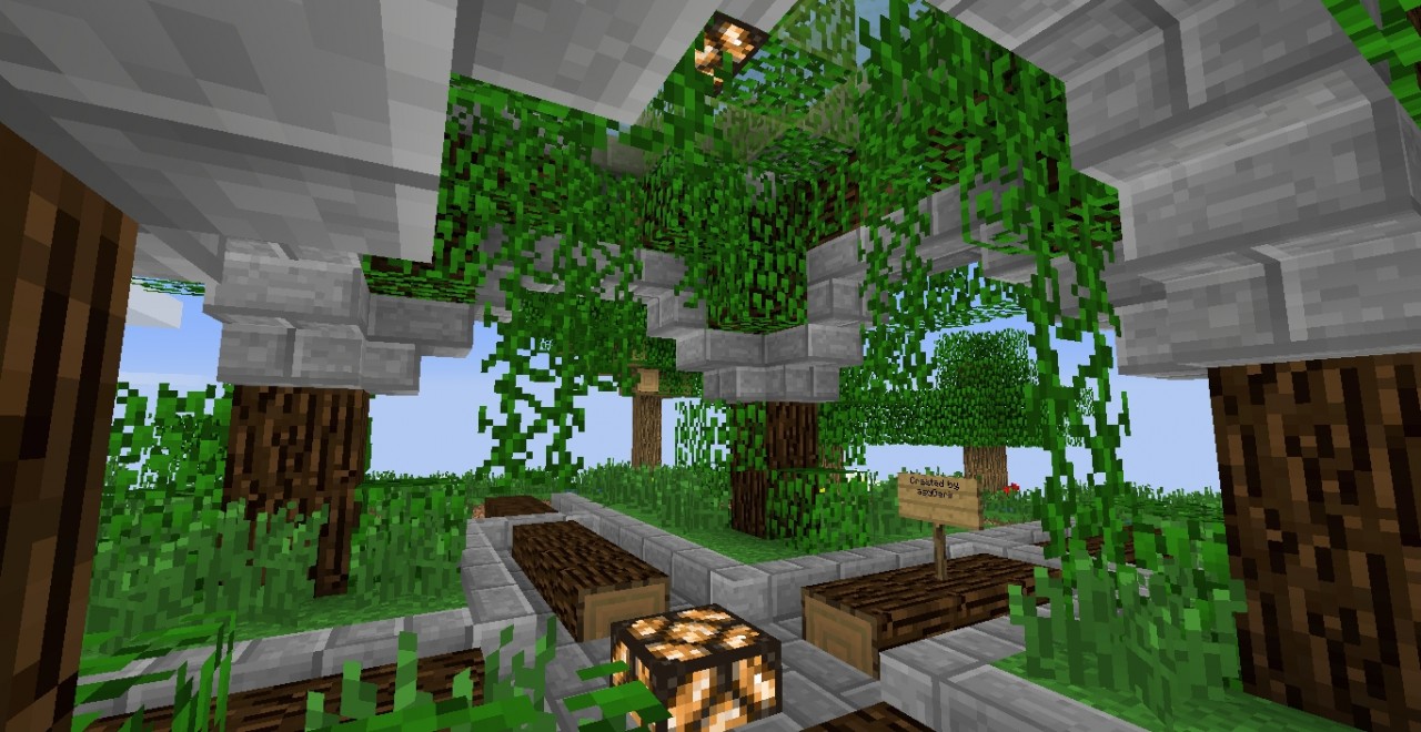 Sky Spawn Minecraft Map