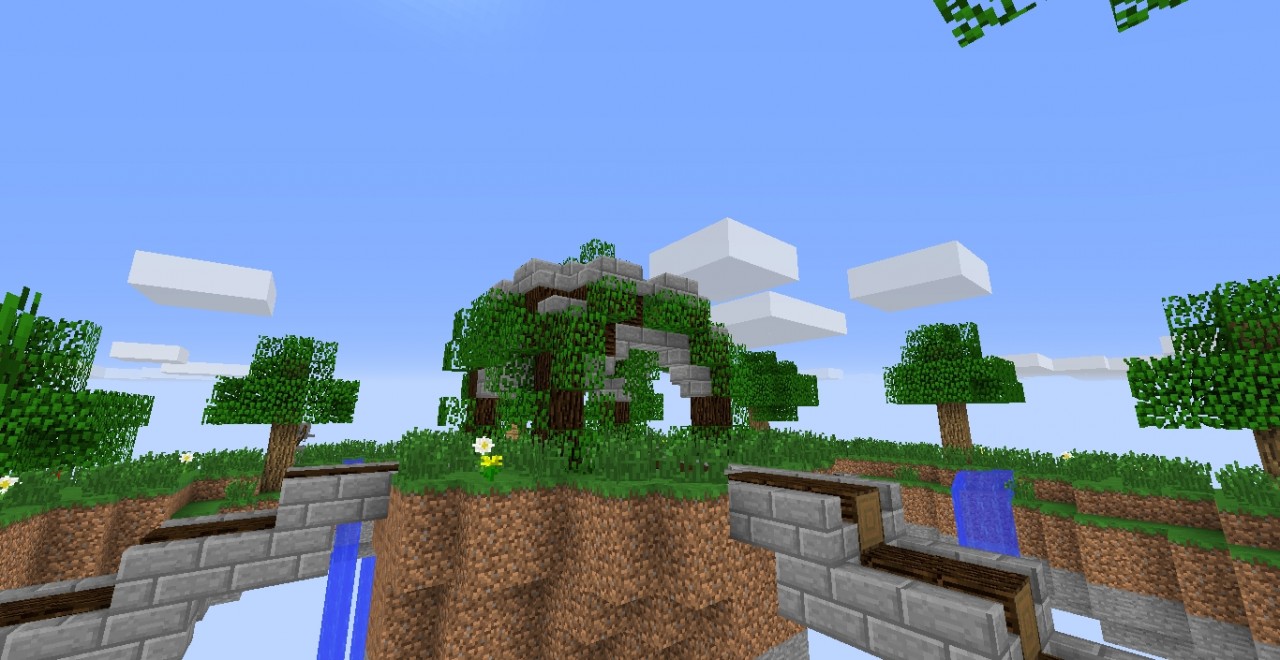 Sky Spawn Minecraft Map
