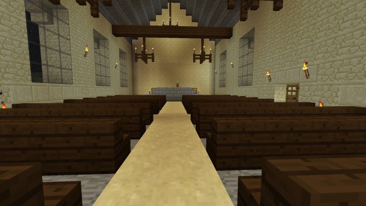 Sandstone Church Minecraft Map