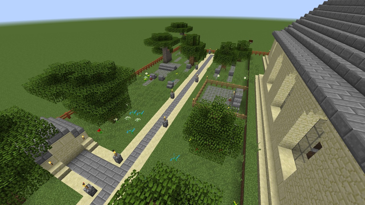 Sandstone Church Minecraft Map