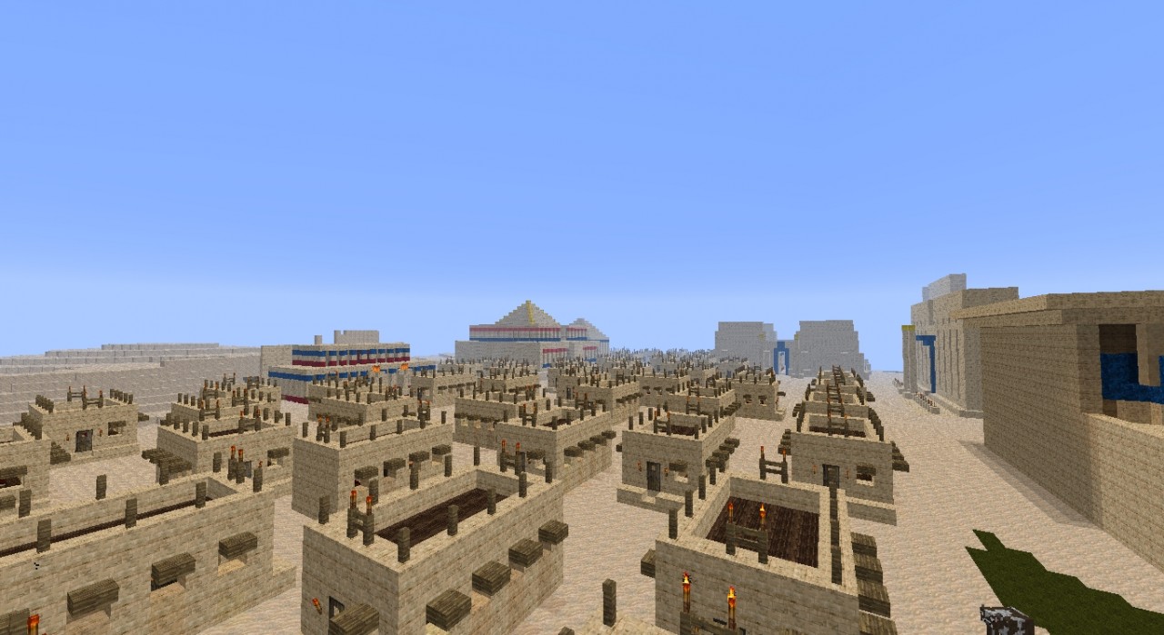 Ancient Egypt - The World Of The Pharaos Minecraft Map