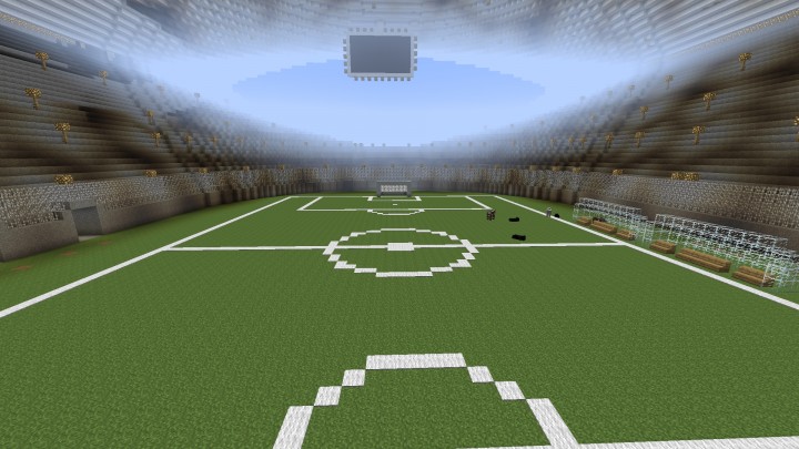 Soccer Field (In Arena) Minecraft Map