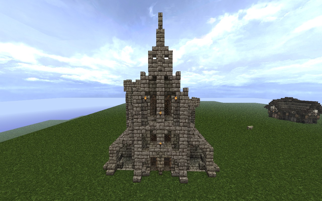 Medieval/Gothic Church Minecraft Map