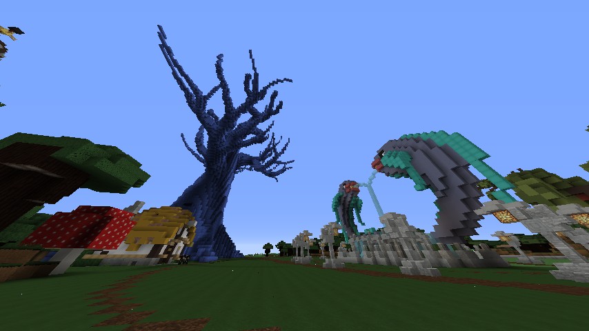 The Great Blue Tree Minecraft Map