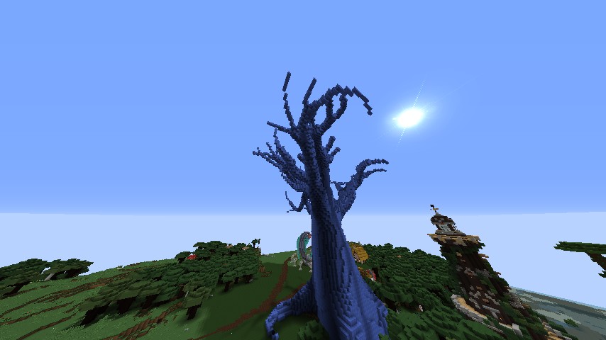 The Great Blue Tree Minecraft Map