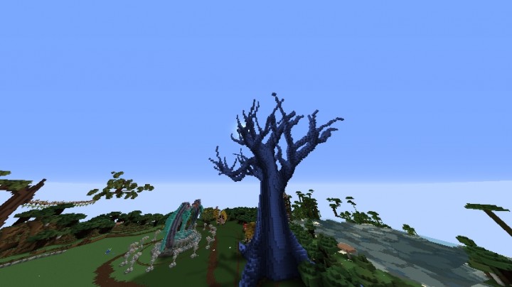 The Great Blue Tree Minecraft Map