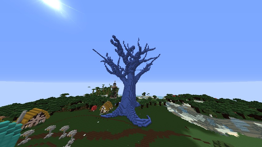 The Great Blue Tree Minecraft Map