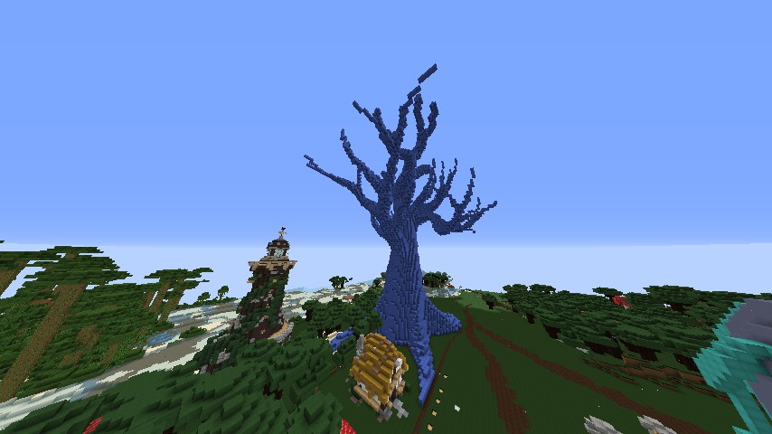 The Great Blue Tree Minecraft Map