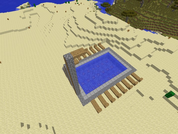 Swimming Pool Minecraft Map
