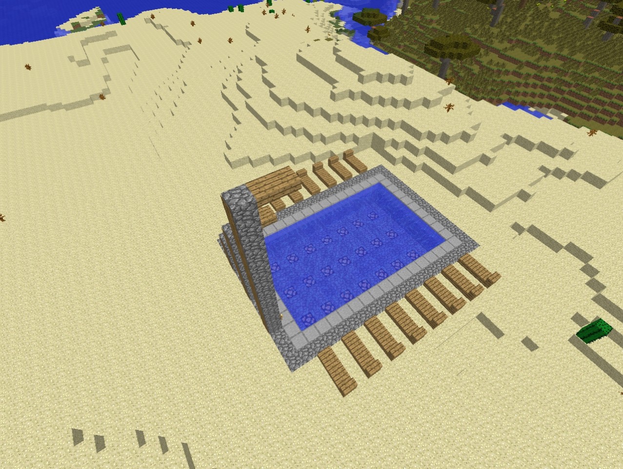 Swimming Pool Minecraft Map