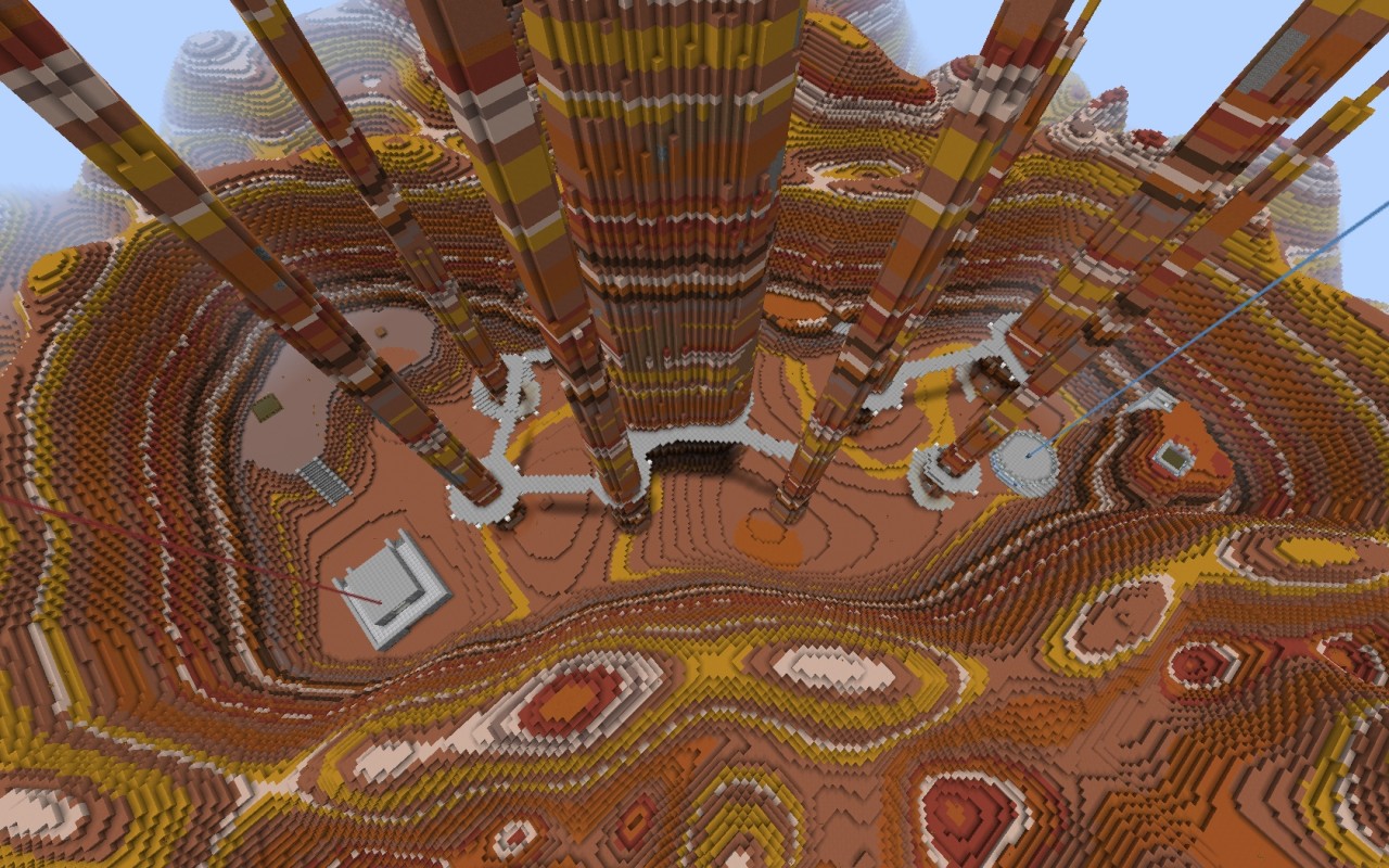 Spires - PVP map Minecraft Map