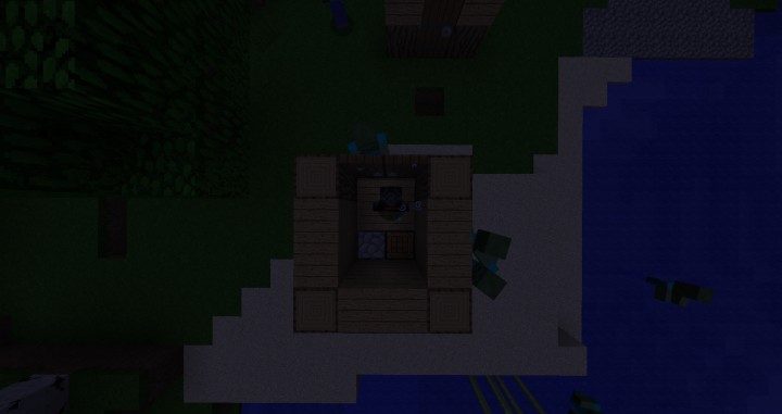 MInecraft Top Down Survival Map Minecraft Map