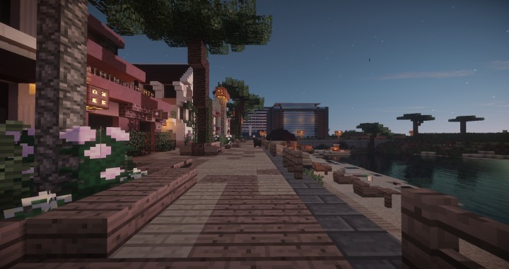 Alpine Islands - Tropical resort Minecraft Map