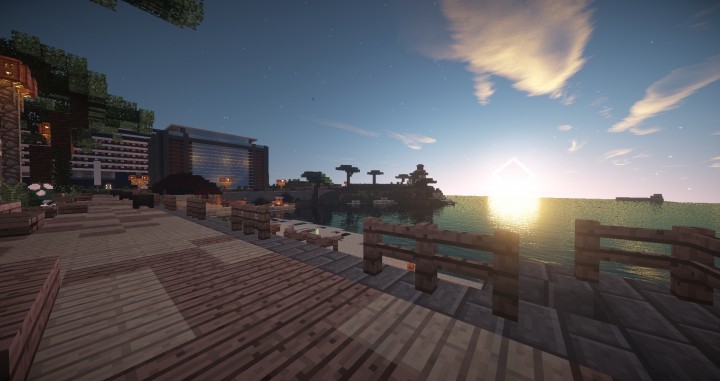 Alpine Islands - Tropical resort Minecraft Map