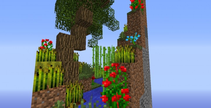 7 by 7 block plot Minecraft Map