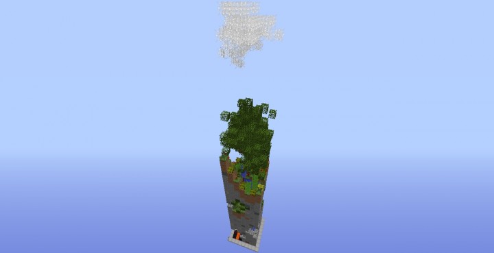 7 by 7 block plot Minecraft Map