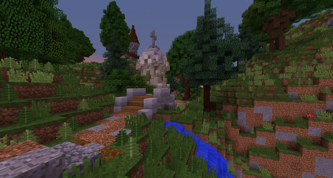 [Creative Plot Showcase] GlitcherDOTbe Minecraft Map