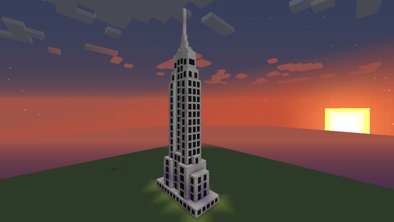 EMPIRE STATE BUILDING Minecraft Map