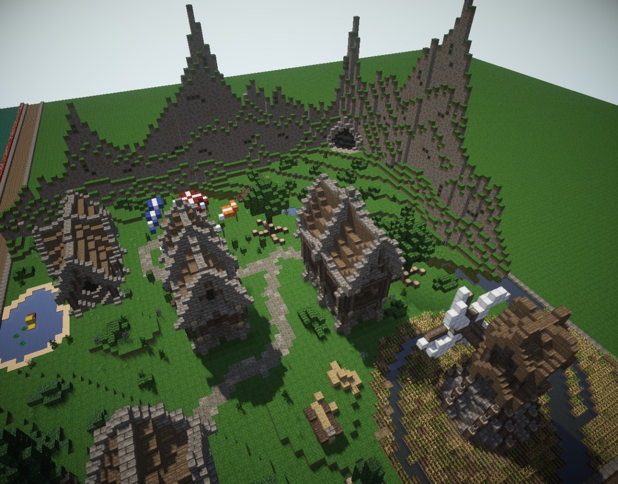 Ettan Village - Hypixel Novice Plot Minecraft Map