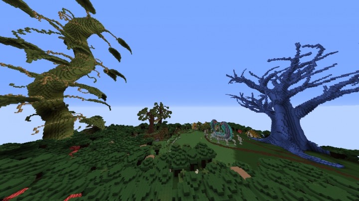 Jack And The Beanstalk Fantasy Spawn Minecraft Map