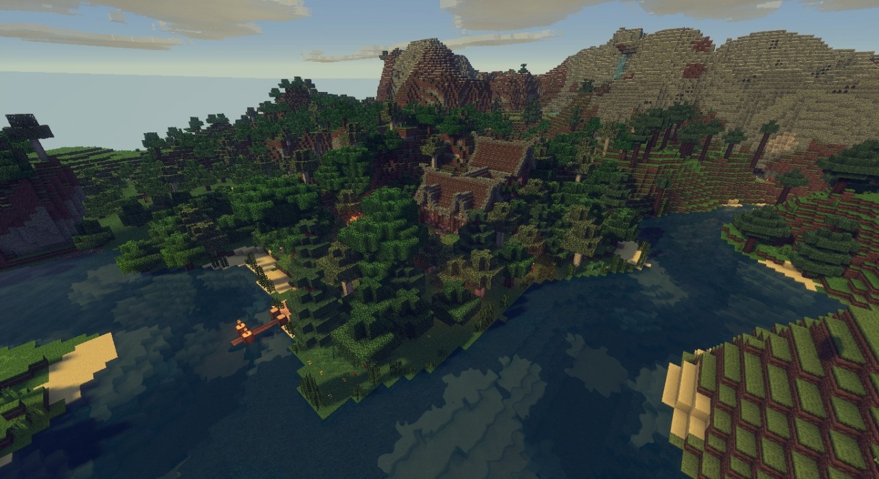 Medival Forest Lodge Minecraft Map