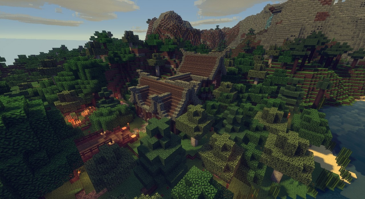 Medival Forest Lodge Minecraft Map