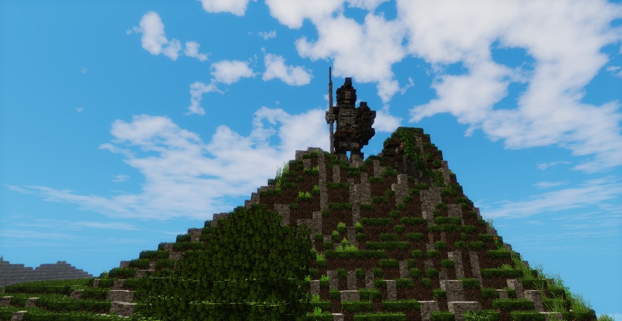 Sneak peak of the megabuild with download Minecraft Map