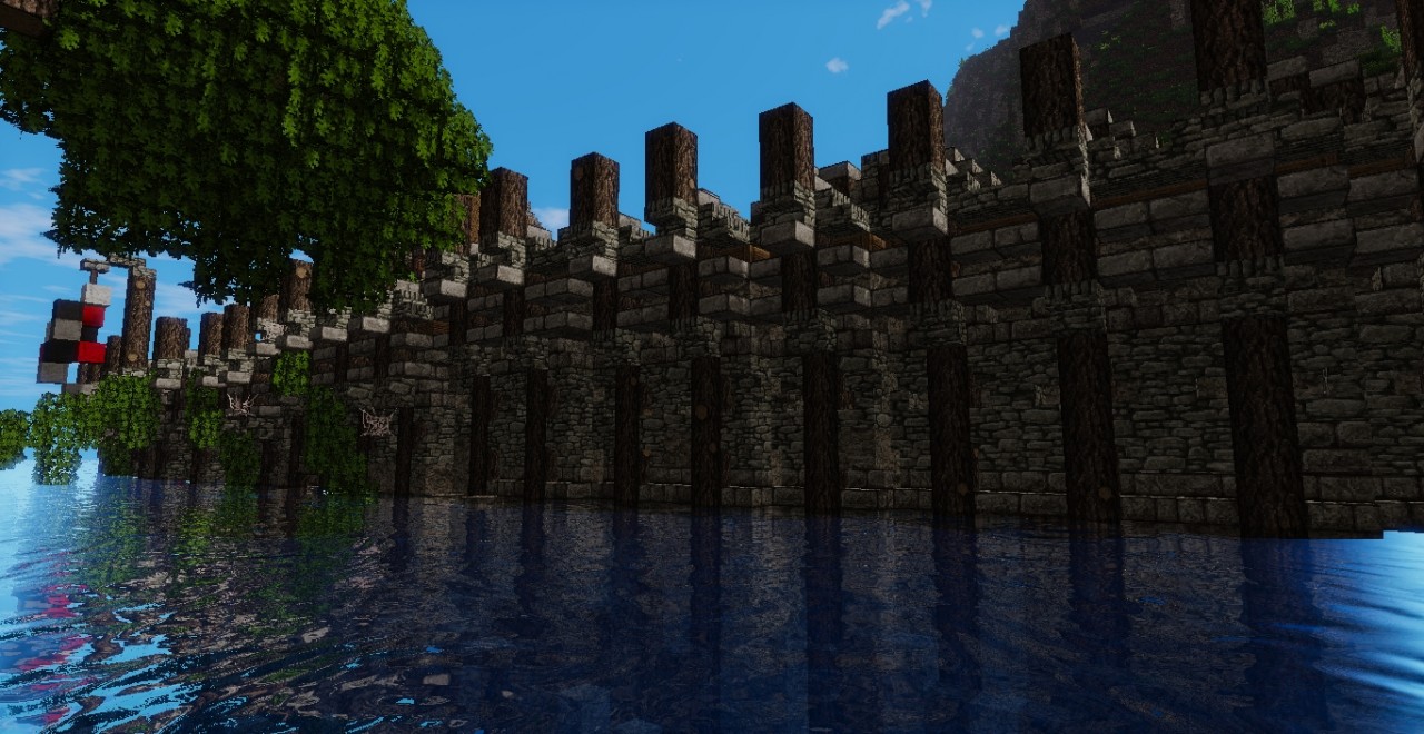 Sneak peak of the megabuild with download Minecraft Map