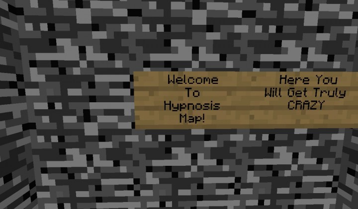 hypnosis map Minecraft Map