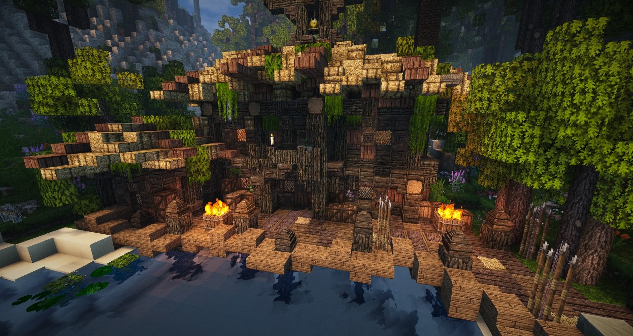 Project | Filibusters's Coast, a Pirate Bay Minecraft Map