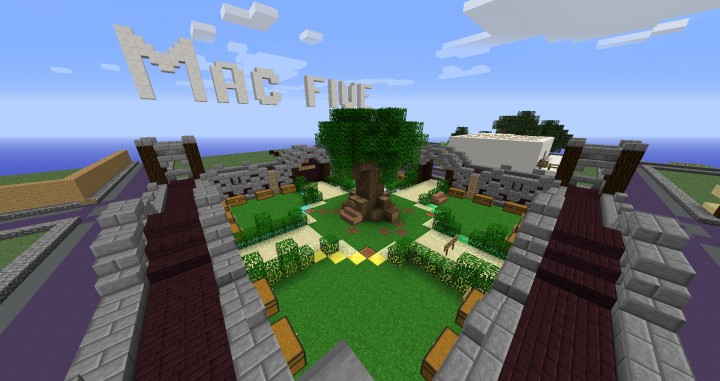 32x32 Prison Plot - Castle Minecraft Map