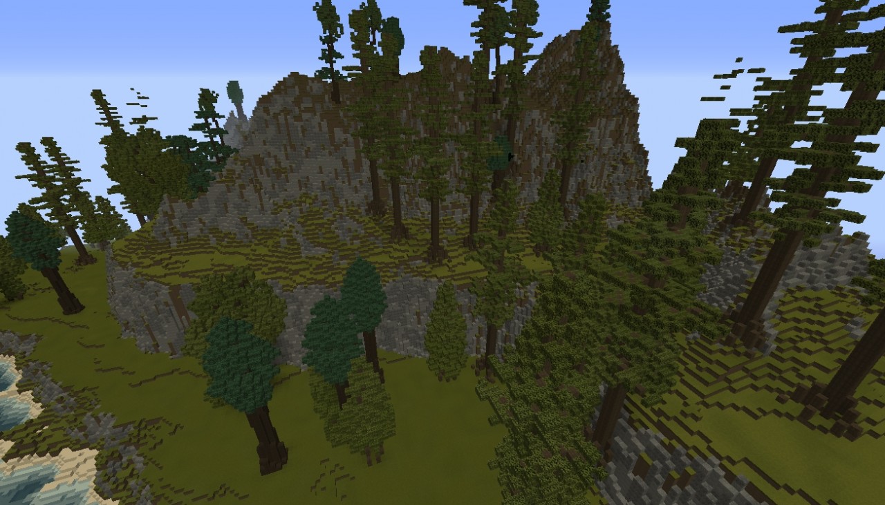 Huge RPG world for creative, lots of custom trees, (Download ...