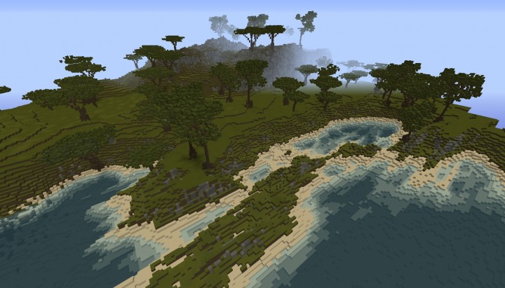 Huge RPG world for creative, lots of custom trees, (Download ...