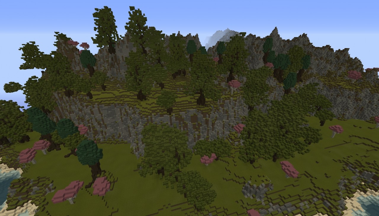 Huge RPG world for creative, lots of custom trees, (Download ...